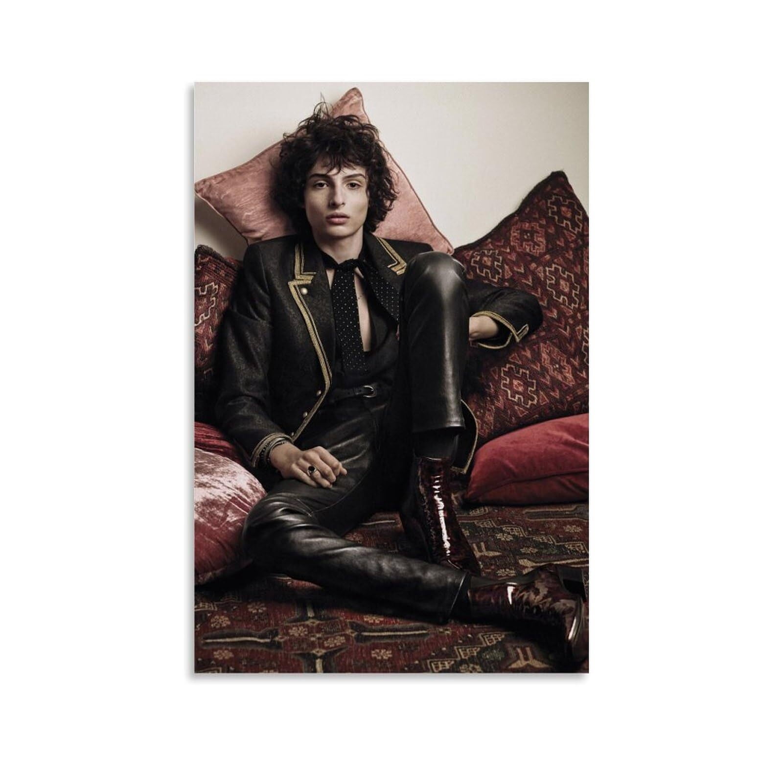 Finn Wolfhard Poster Singer Musician Print Canvas Wall Art Posters Home ...