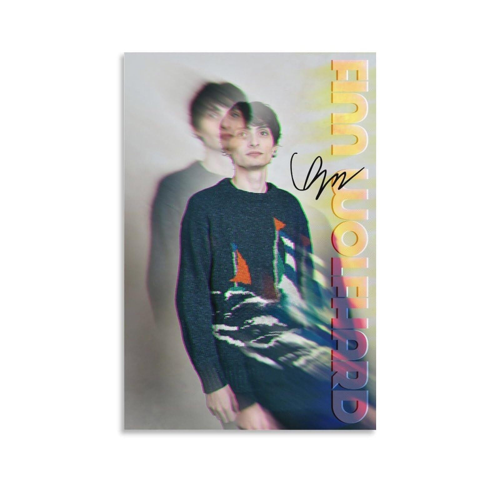 Finn Wolfhard Vintage Gift Poster Prints Canvas Wall Art for Trendy ...