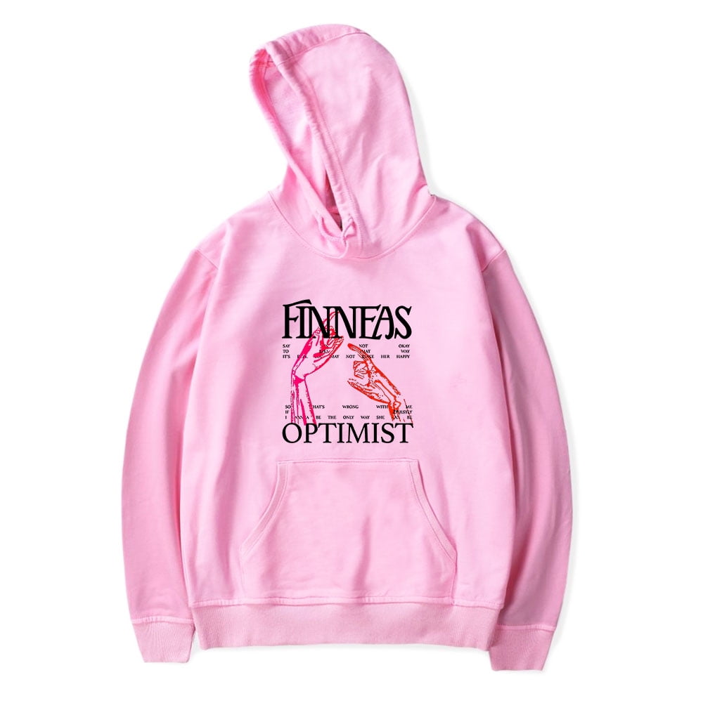 Finneas Merch Optimist Hoodie Hoodies Men Women Long Sleeve Sweatshirt ...
