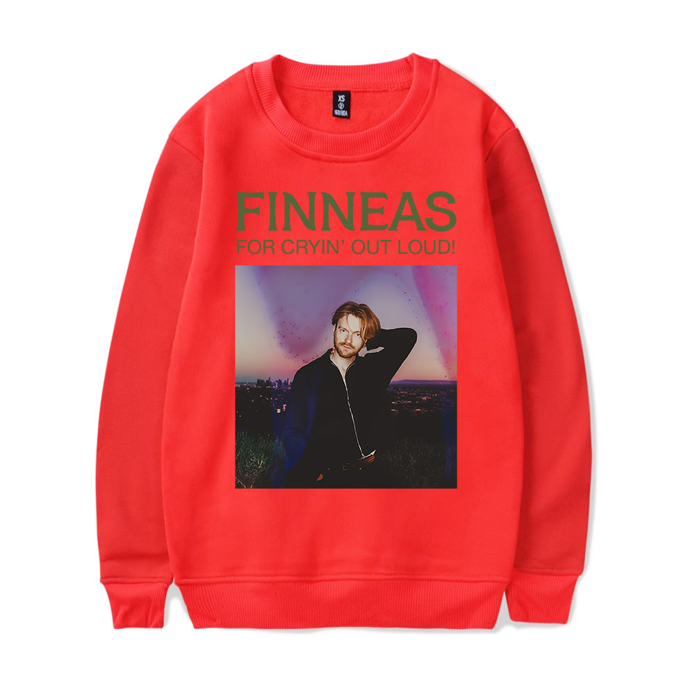 Finneas Merch Sweatshirt For Cryin' Out Loud Fashion Long Sleeve For ...