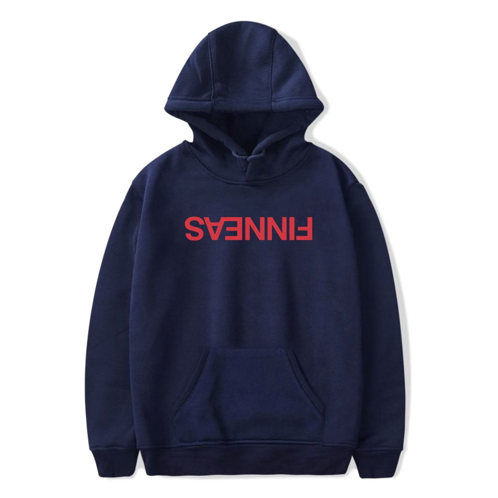Finneas Merch Upside-down FINNEAS Logo Hoodie Hoodies Men Women Long ...