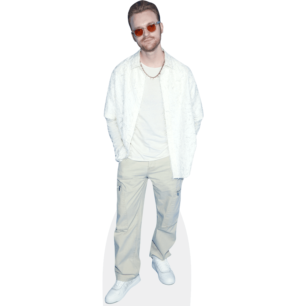 Finneas O'Connell (White Outfit) Lifesize Cardboard Cutout Standee ...