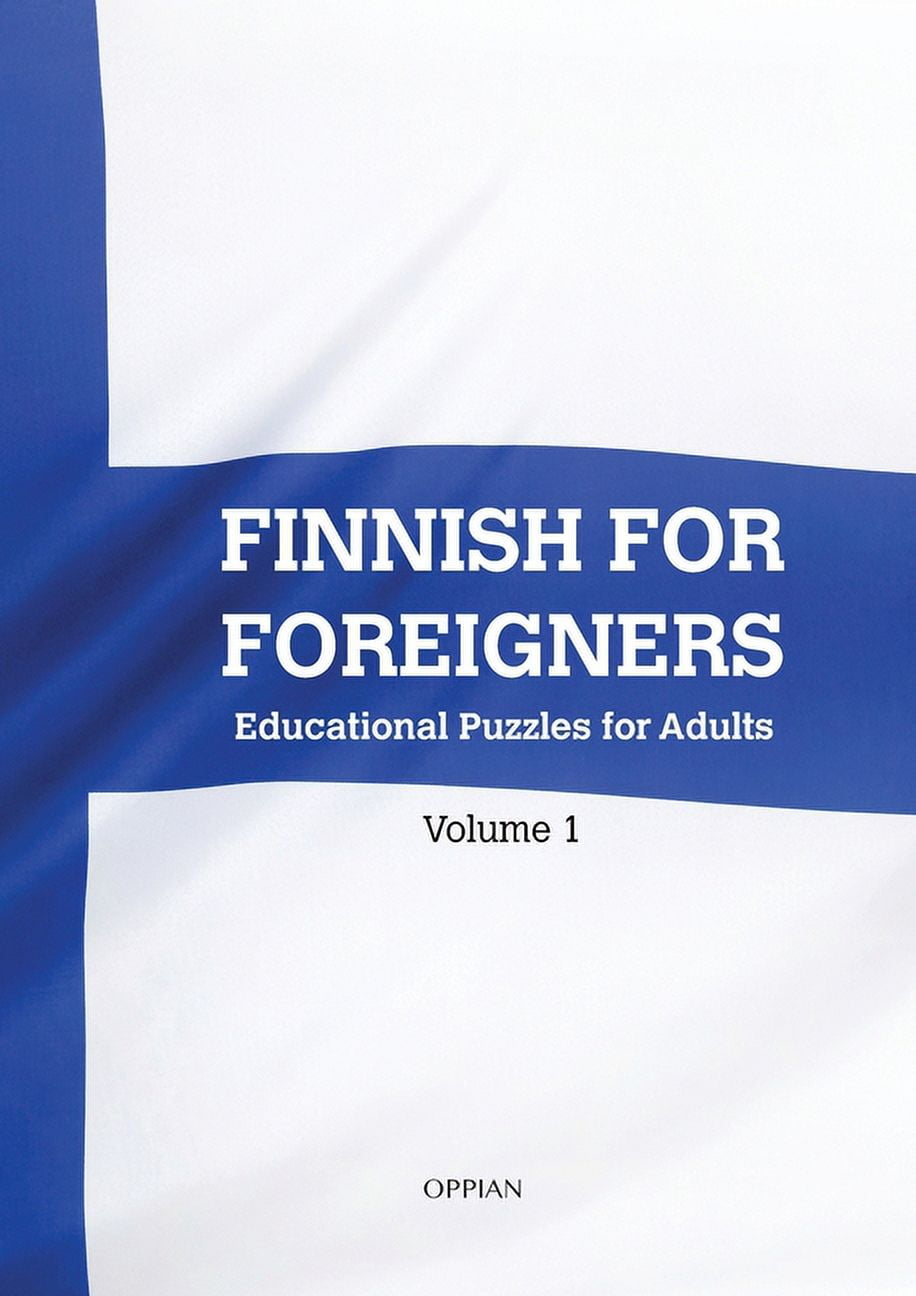Finnish For Foreigners: Educational Puzzles for Adults Volume 1 - Walmart.com