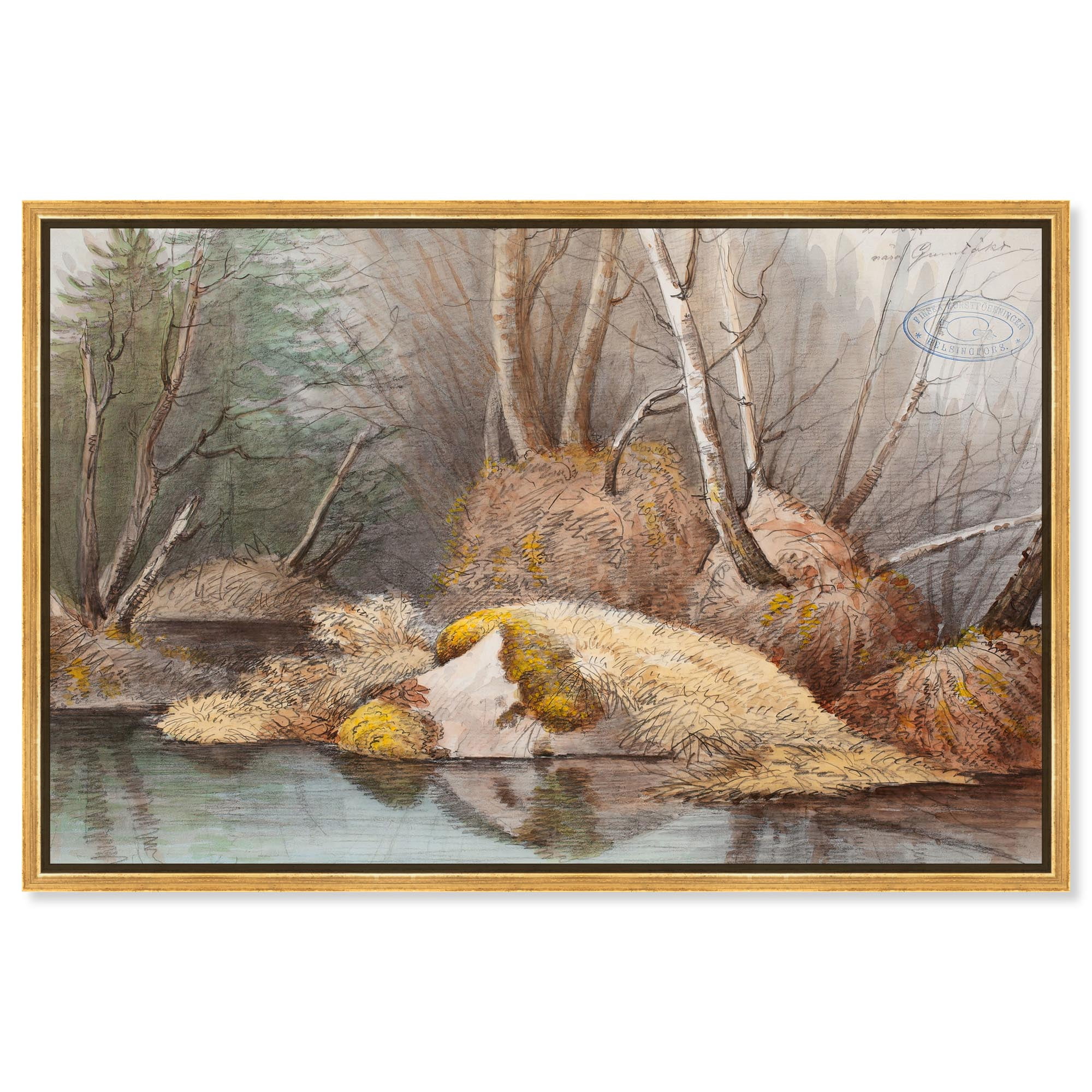 Finnish National Gallery LE auto custom Canvas Vintage Art Prints by ...