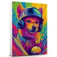 Finnish Spitz Dog Stretched Canvas Size 8x12 – Funny Finnish Spitz Dog ...
