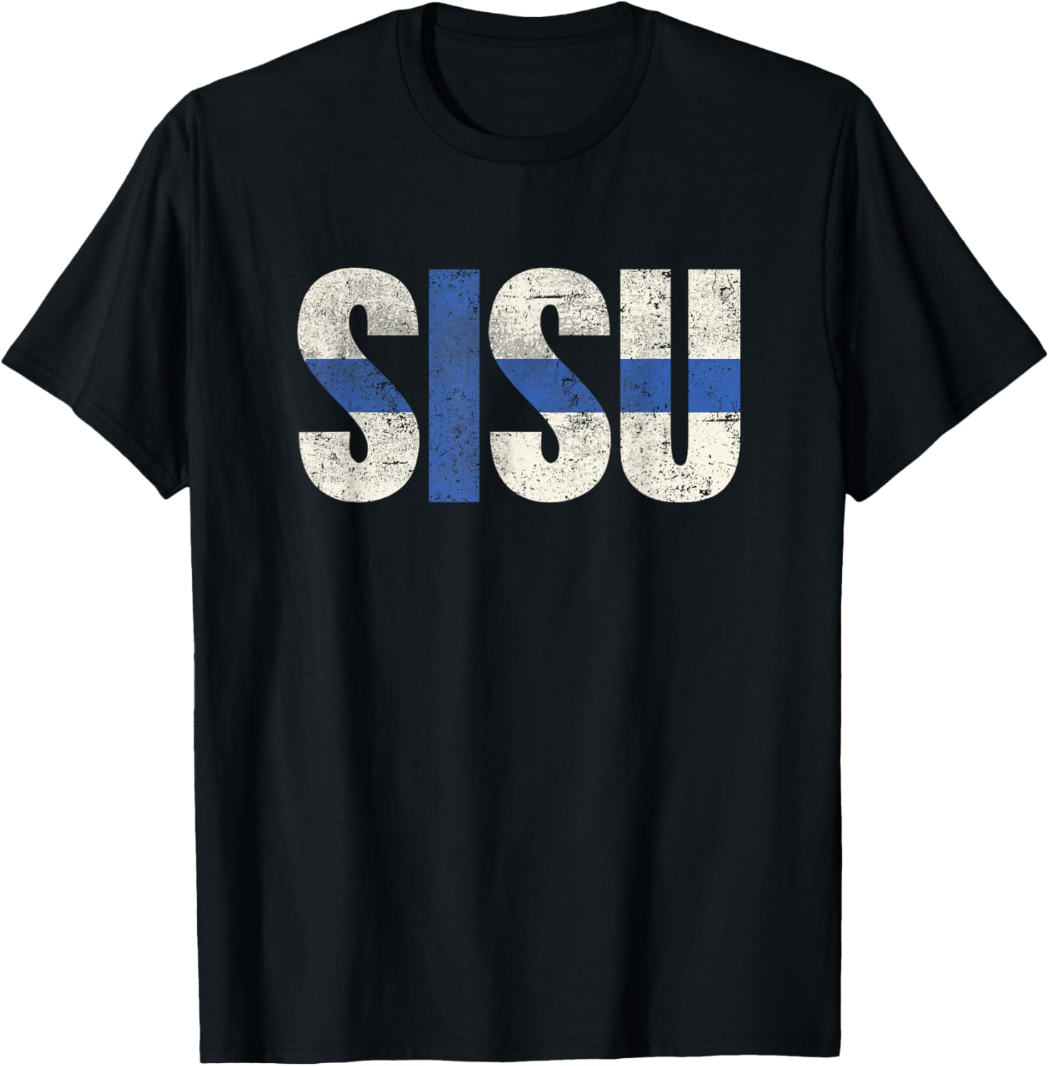 Finnish flag vintage distressed T Shirt Finland Suomi Mens T-Shirt ...