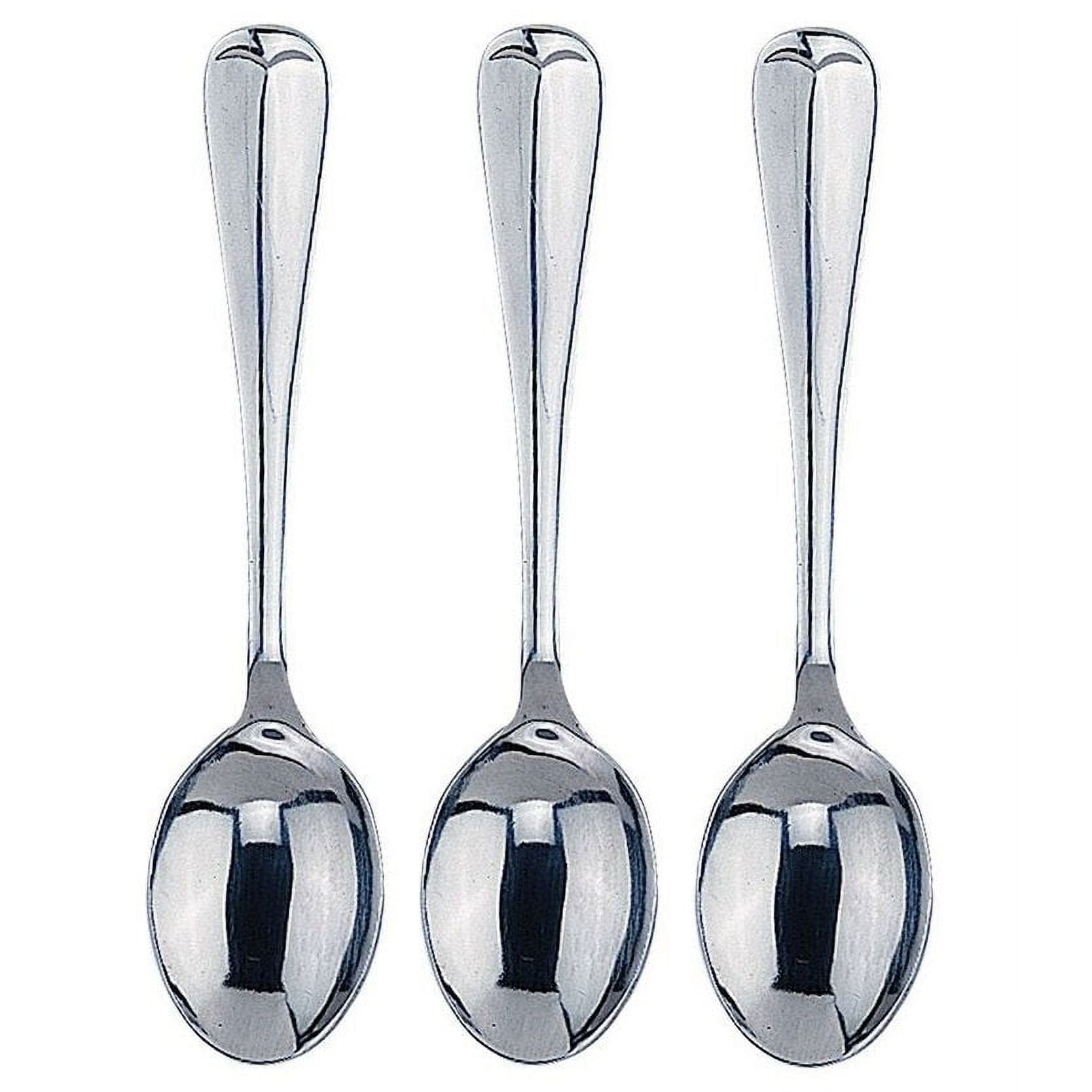Fino 4.5" Simple Design Stainless Steel Demi Spoon - Stirring Coffee ...
