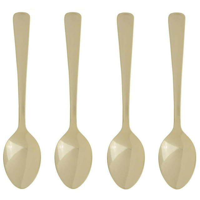 Fino Demi Spoon Set, Gold Plated Stainless Steel, Made in Japan, Set of ...