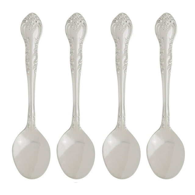 Fino Demi Spoon Set, Traditional Design, Stainless Steel, Made in Japan ...