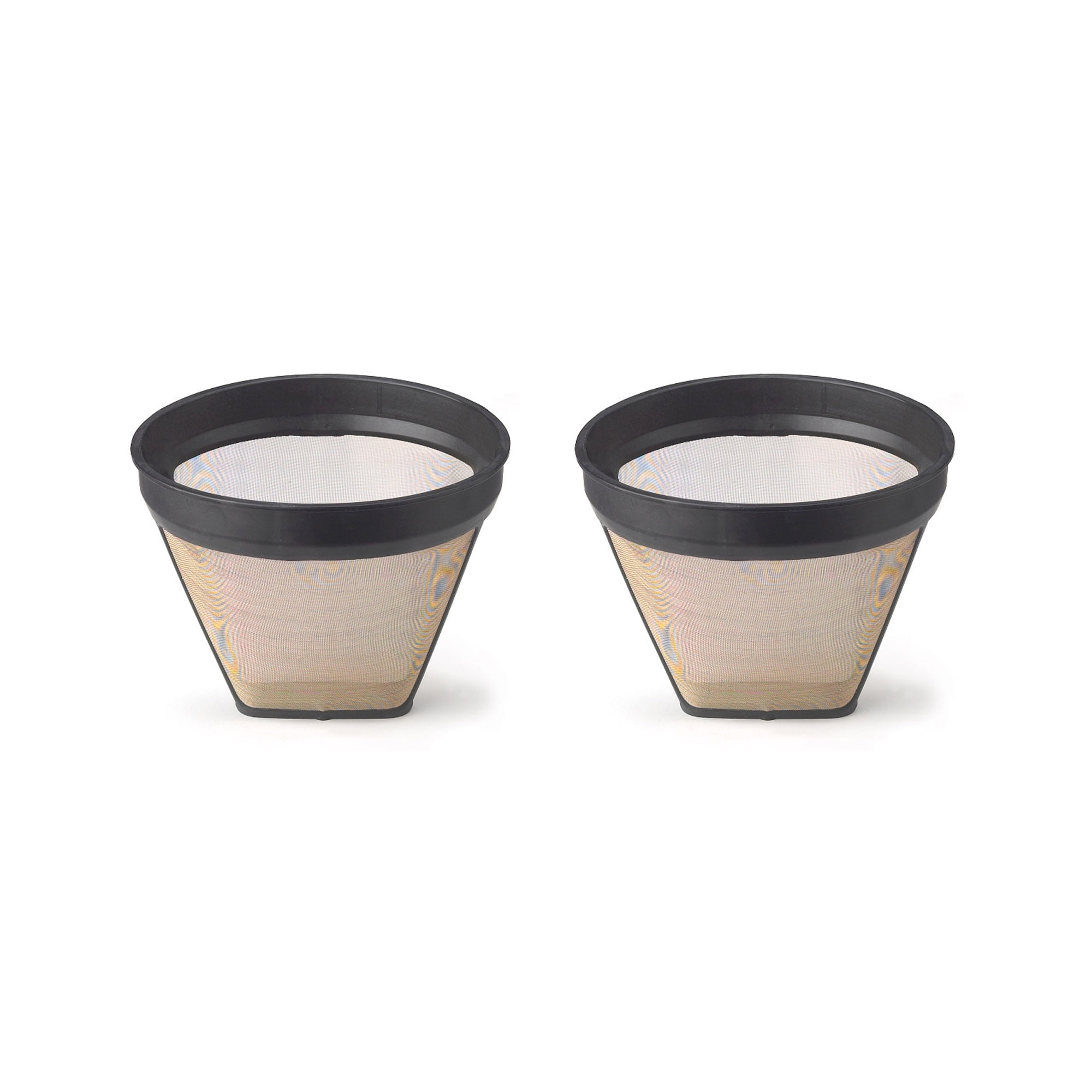 Fino Gold Mesh Permanent Coffee Filters, Number 2-Size Filter, Brews 2 ...