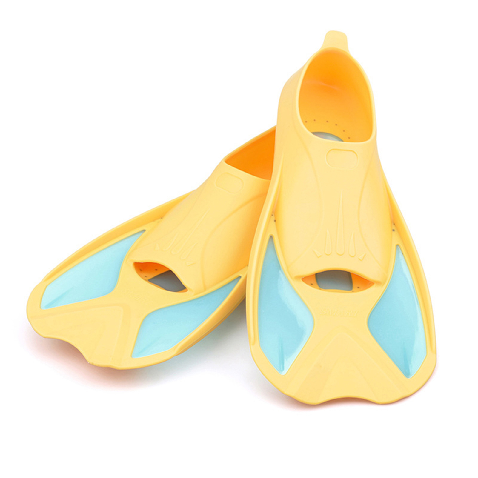 Fins Kids Short Light Swim Fins Flippers For Swimming Snorkeling ...