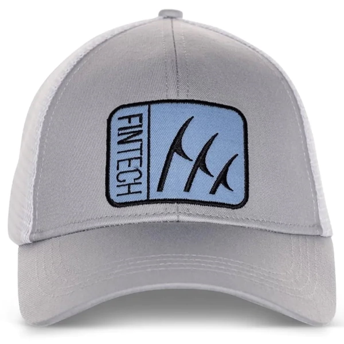 Fintech Box Logo 2C Snapback Hat - Glacier Gray - Walmart.com