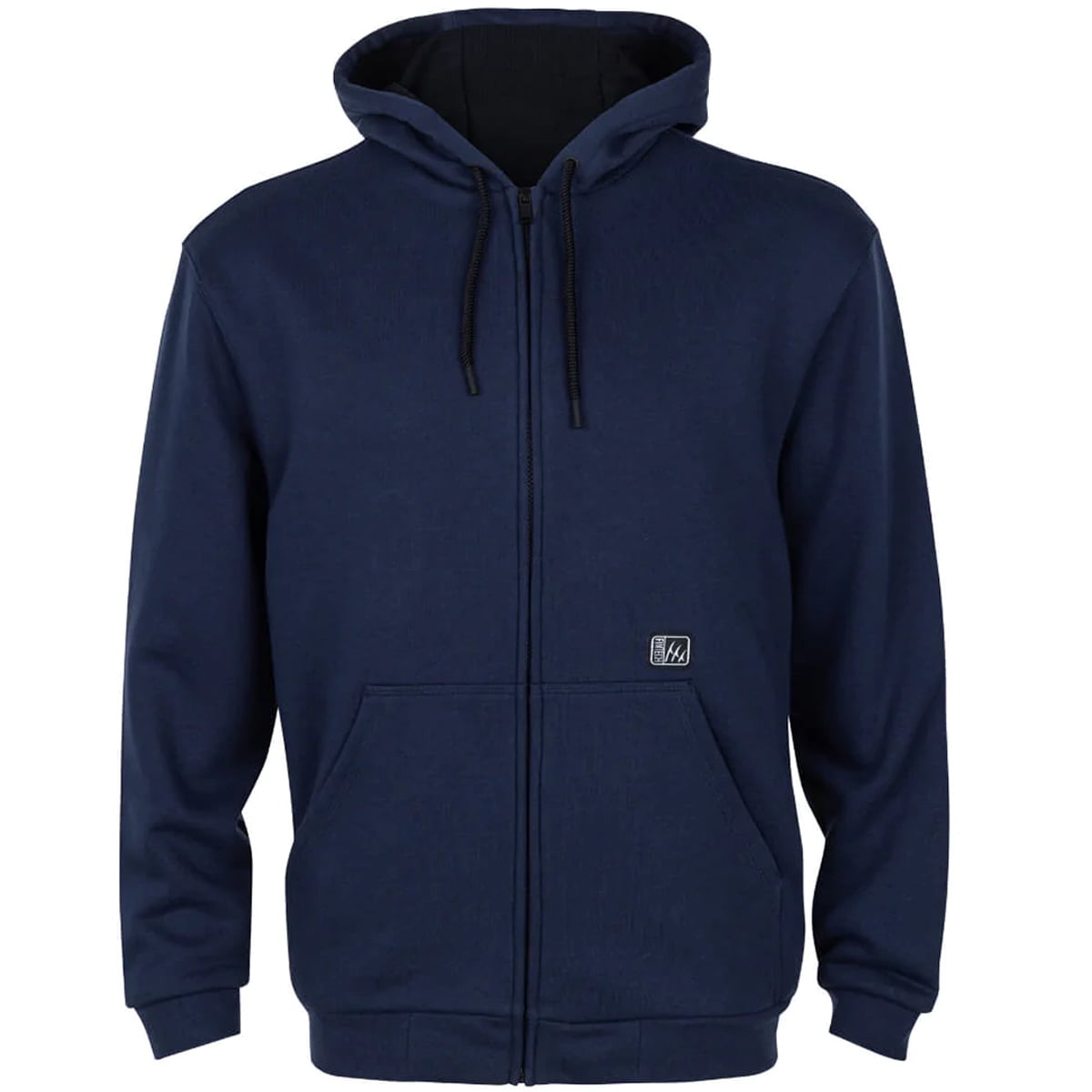 Fintech Heavy-Duty Fleece Full Zip Hoodie - Large - Dress Blues ...