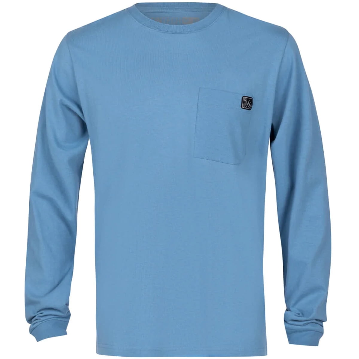 Fintech Spine Heavy-Duty Long Sleeve Graphic T-Shirt - Medium- Blue ...
