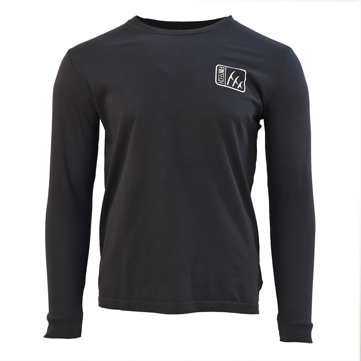 Fintech Spine Long Sleeve Graphic T-Shirt - Small - Anthracite ...