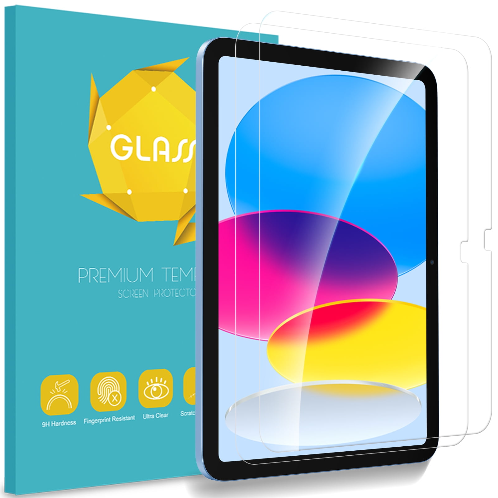 Fintie [2 Pack] Screen Protector for iPad 10th Generation 10.9 Inch ...