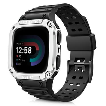 Wearlizer Elastic Band Compatible with Fitbit Sense 2/Sense/Versa 4 ...