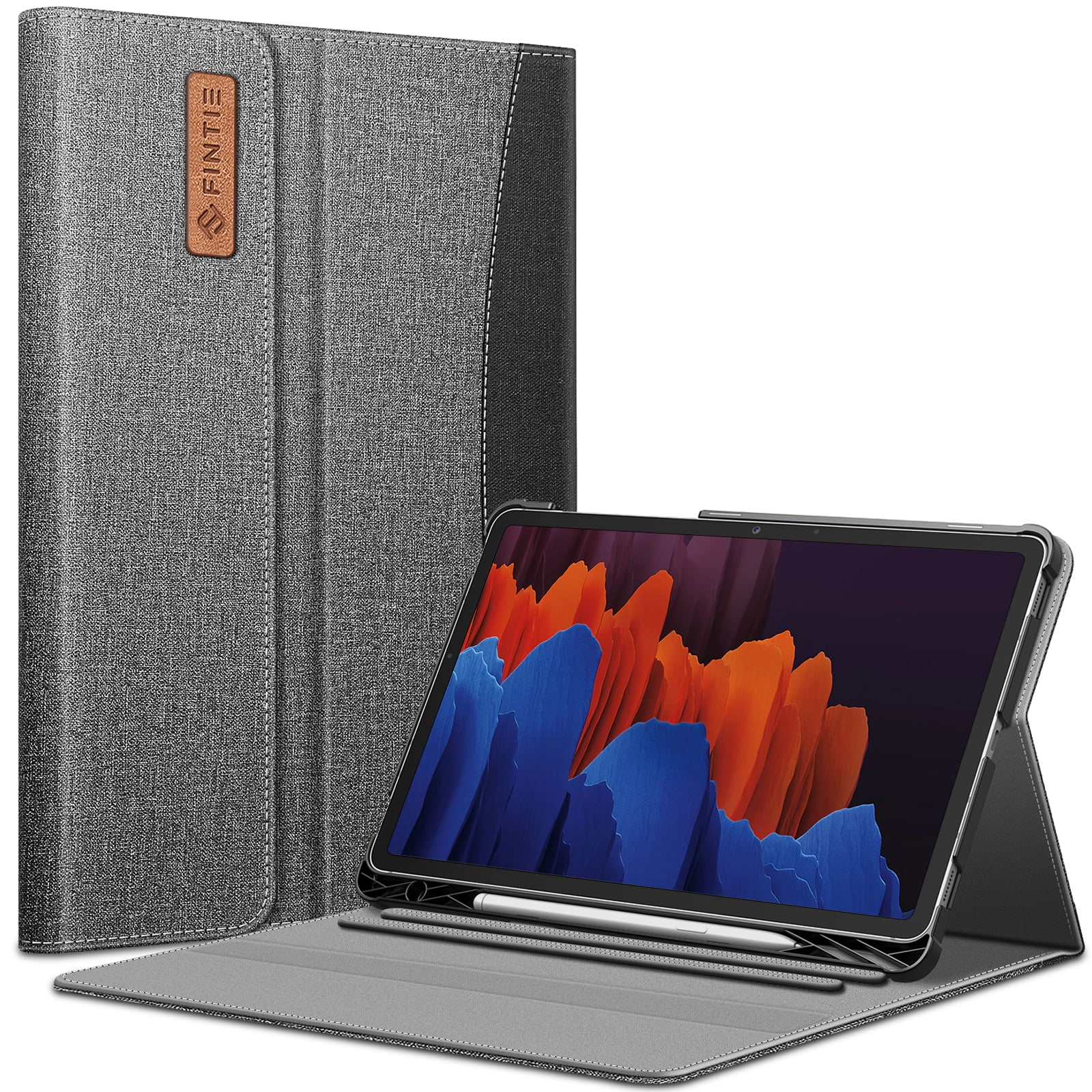 Fintie Case for Samsung Galaxy Tab S7 Plus 12.4 2020, Leather ...