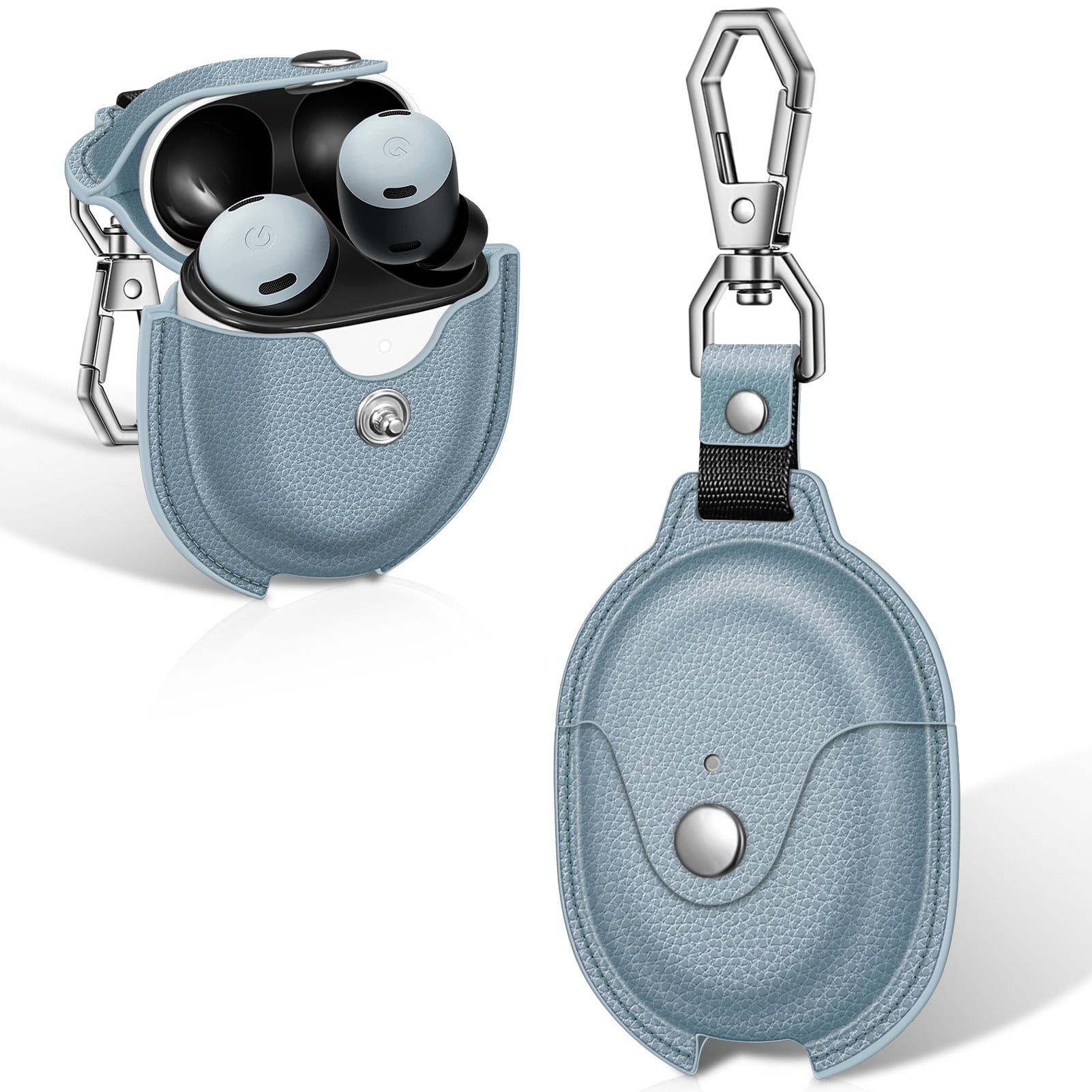 Fintie Case for Google Pixel Buds Pro (2022), Premium PU Leather Slim ...