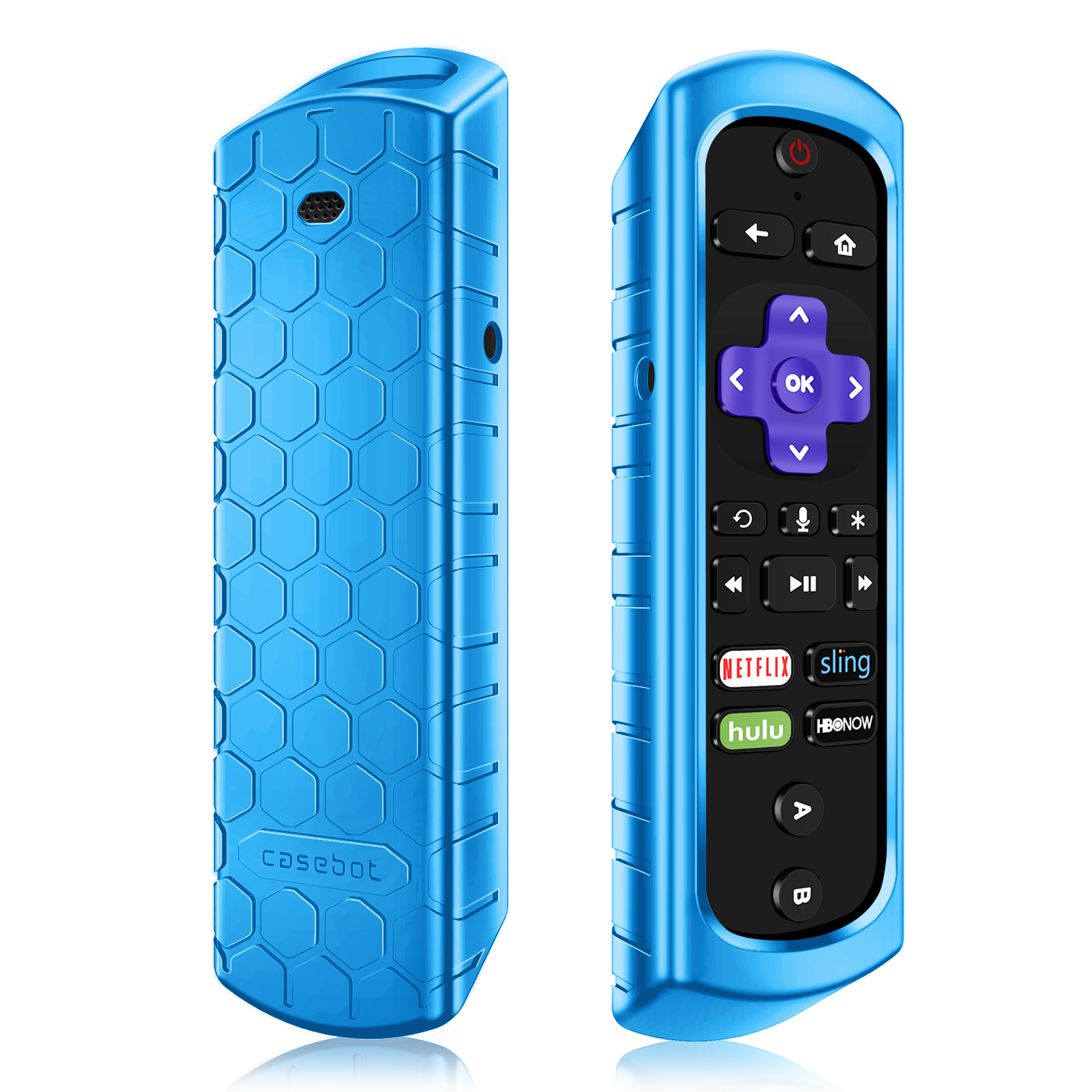 Fintie Case for Roku Ultra/Roku 4 3 2 1 Remote Light Weight [Anti Slip ...