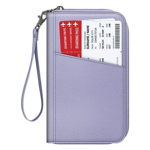 Fintie Family Passport Holder, RFID Blocking Travel Document Organizer ...