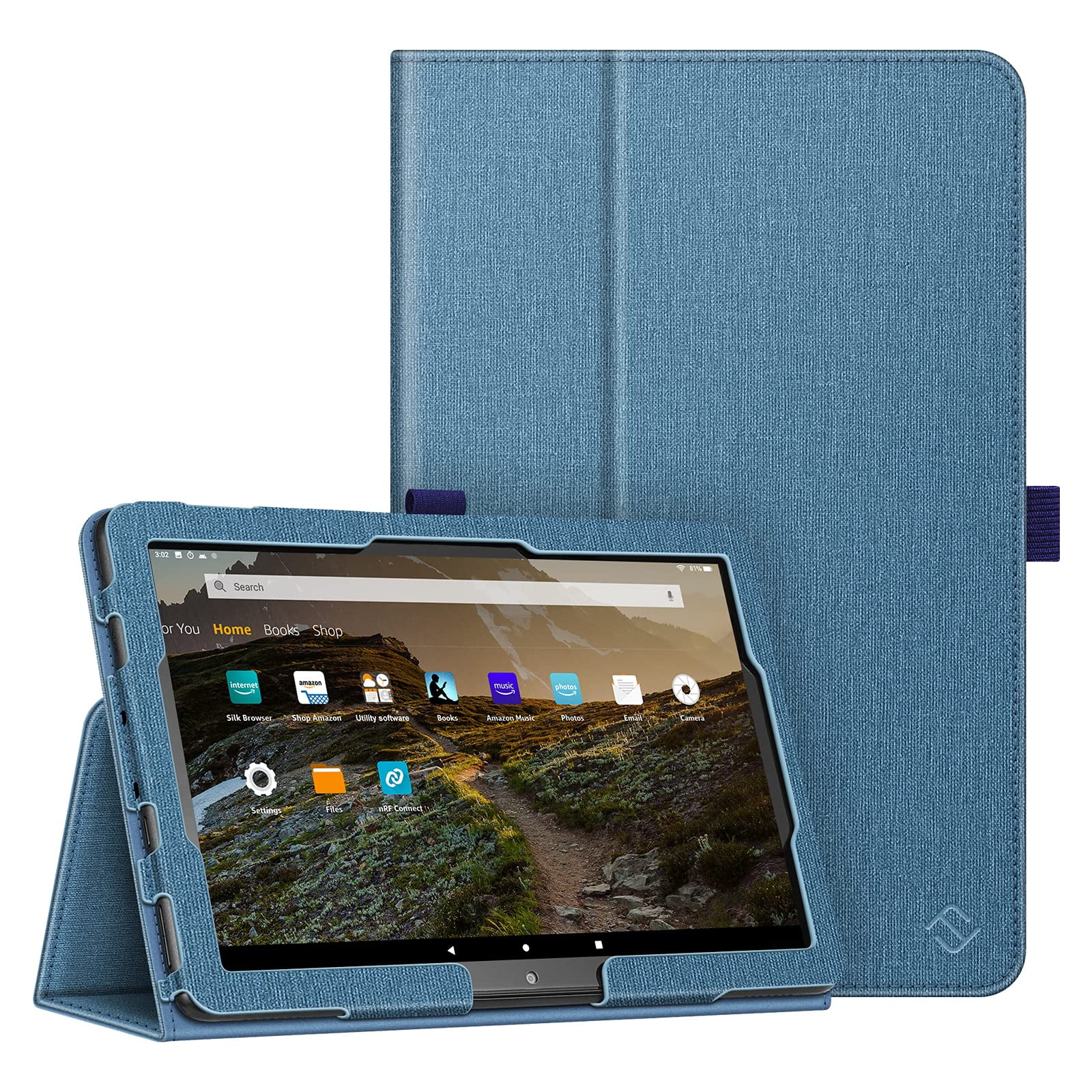 Fintie Folio Case for Fire HD 10 and 10 Plus Tablet (13th/11th ...