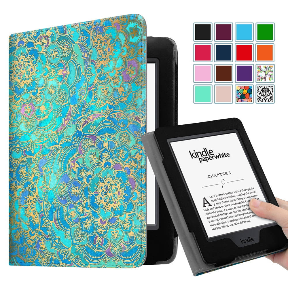Fintie Folio Case for Amazon Kindle Paperwhite Generations Prior to ...