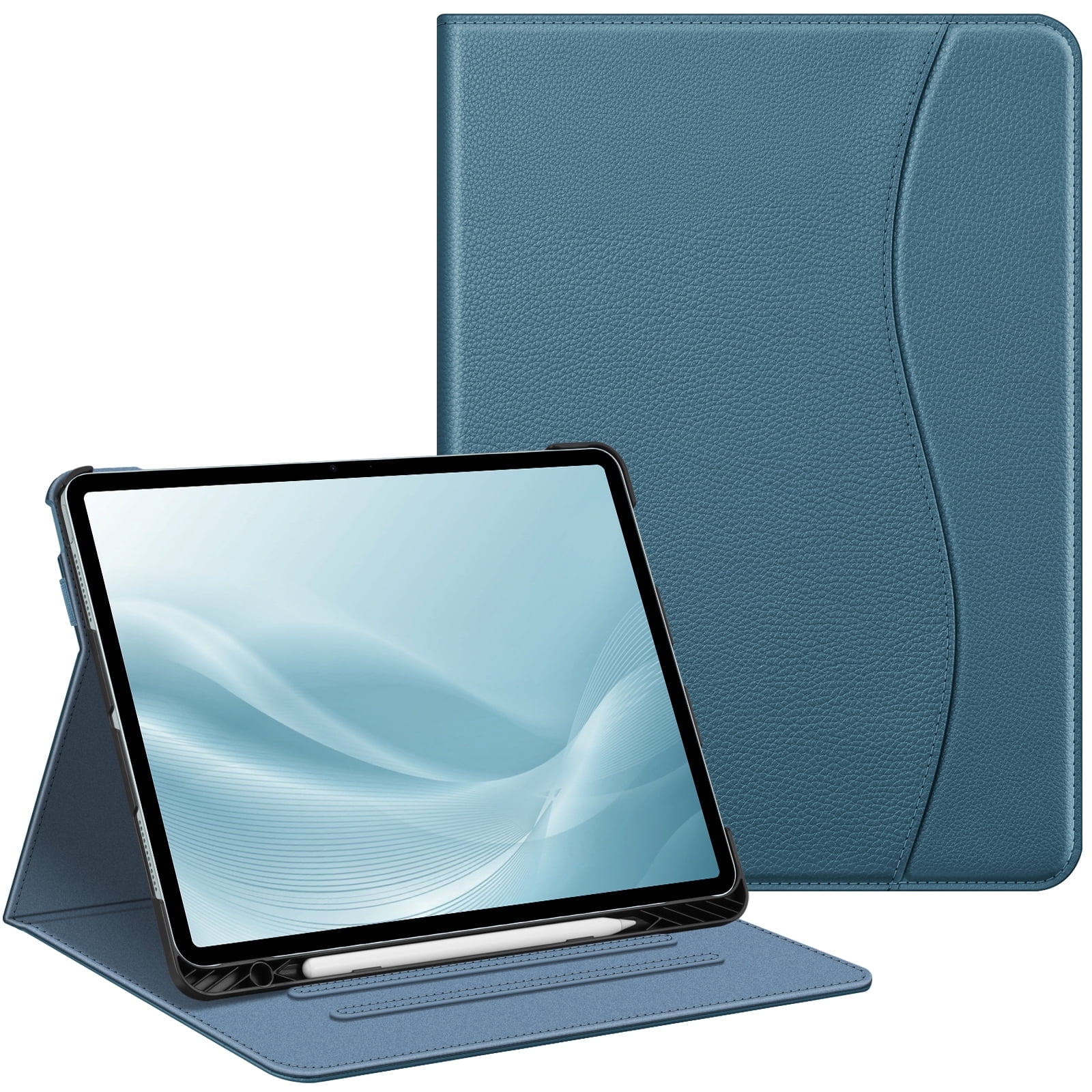 Fintie Folio Case for iPad Air 13-inch (M3) 2025, (M2) 2024, Multi-Angle Viewing Protective ...