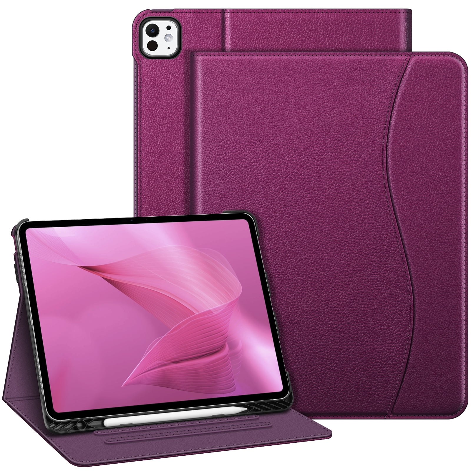 Fintie Folio Case for iPad Pro 13-inch (M4) 2024, Multi-Angle Viewing ...