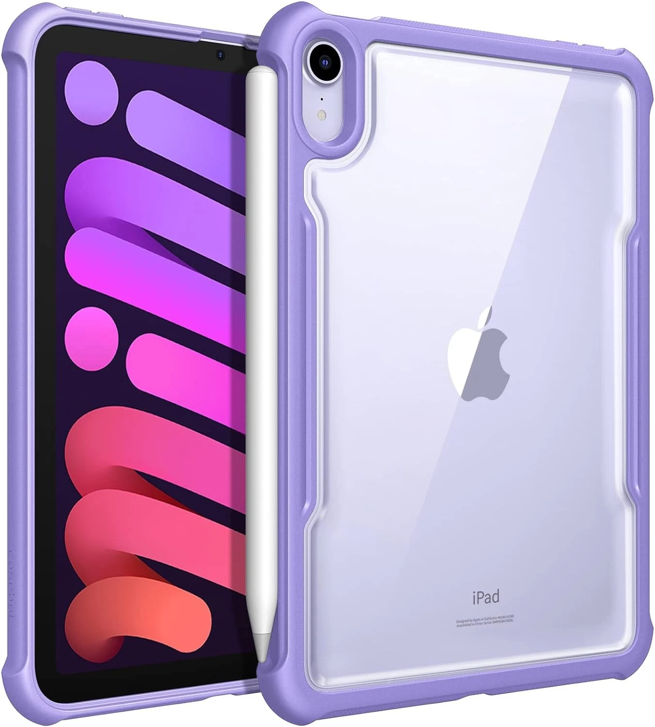 Fintie Hybrid Back Case For Ipad Mini 7 (A17 Pro, 7Th Generation) 2024 ...