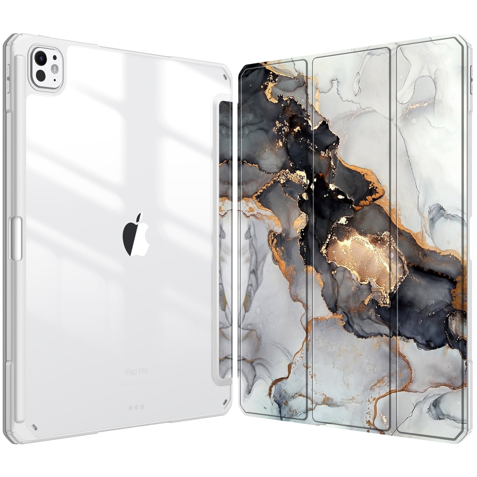 Fintie Hybrid Slim Case for iPad Pro 13-inch (M4) 2024, Shockproof ...