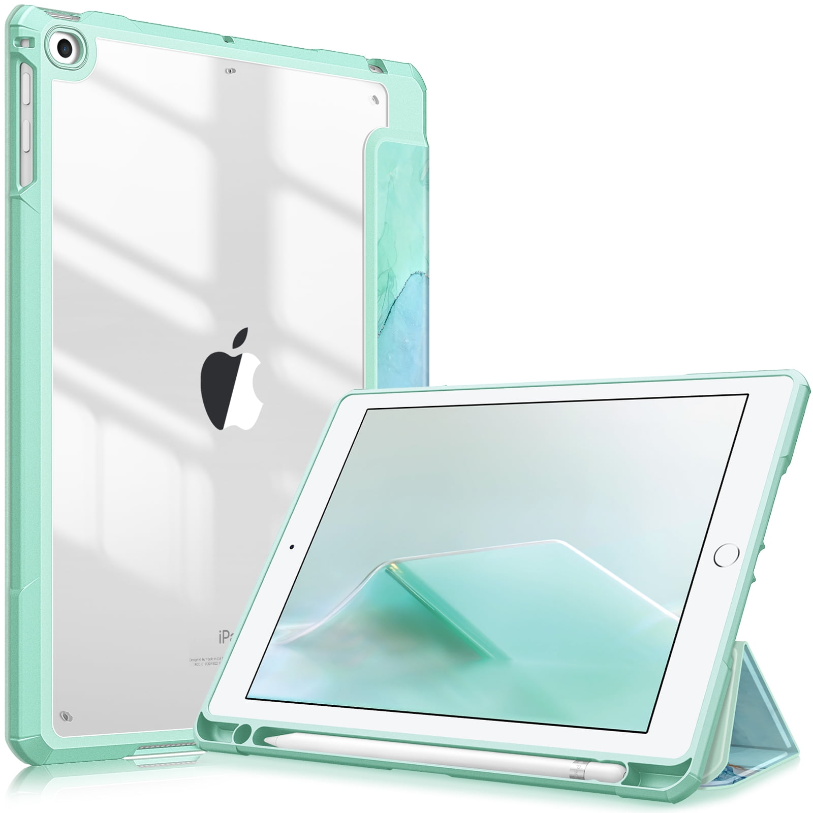 Fintie Hybrid Slim Case for iPad 6th/5th Gen, iPad Air 2/1 (9.7 ...