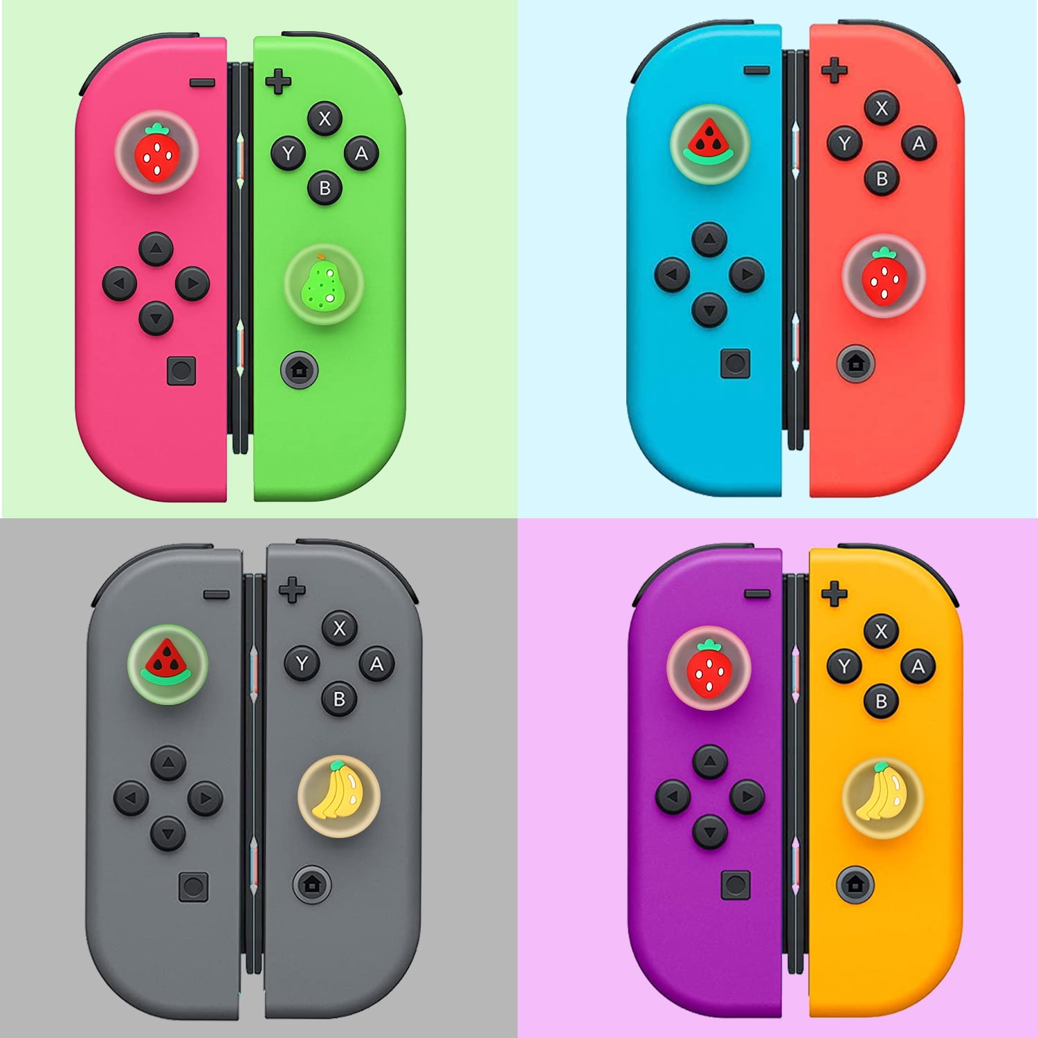 Fintie Joystick Cap for Nintendo Switch & Switch Lite - 4 Pairs (8pcs ...