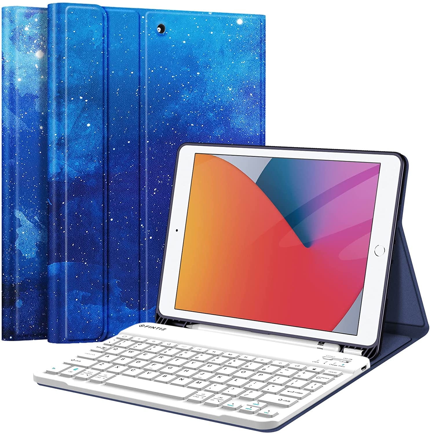 Fintie Keyboard Case for iPad 9th/8th/7th Generation (2021/2020/2019 ...