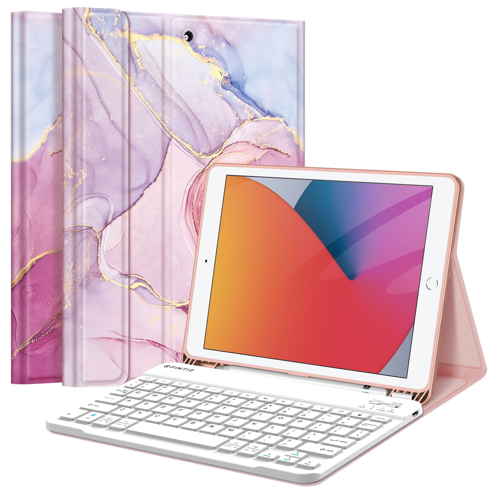 Fintie Keyboard Case for iPad 9th/8th/7th Generation (2021/2020/2019 ...