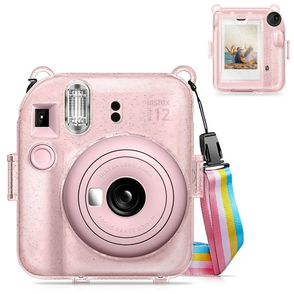 Fujifilm Instax Mini 11 Hard PVC Case with Shoulder Strap by Fintie ...