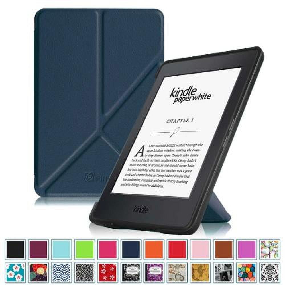 Fintie Origami Case, Compatible with Kindle Paperwhite 2012-2017, Slim ...