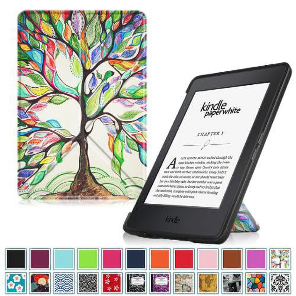 Fintie Origami Case for All Amazon Kindle Paperwhite Generations Prior ...
