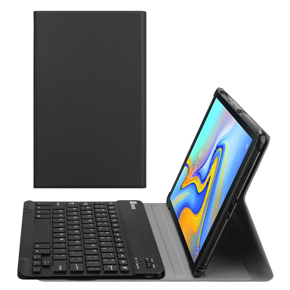 Fintie PU Leather Keyboard Case for Samsung Galaxy Tab A 10.5 2018 ...