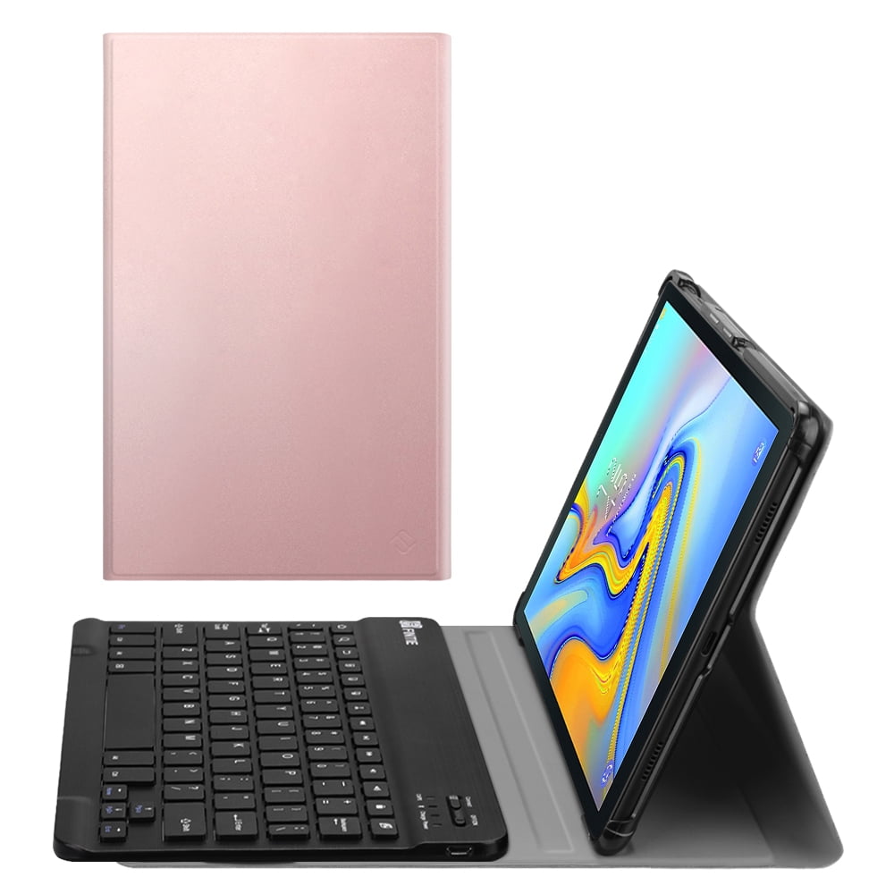 Fintie PU Leather Keyboard Case for Samsung Galaxy Tab A 10.5 2018 ...