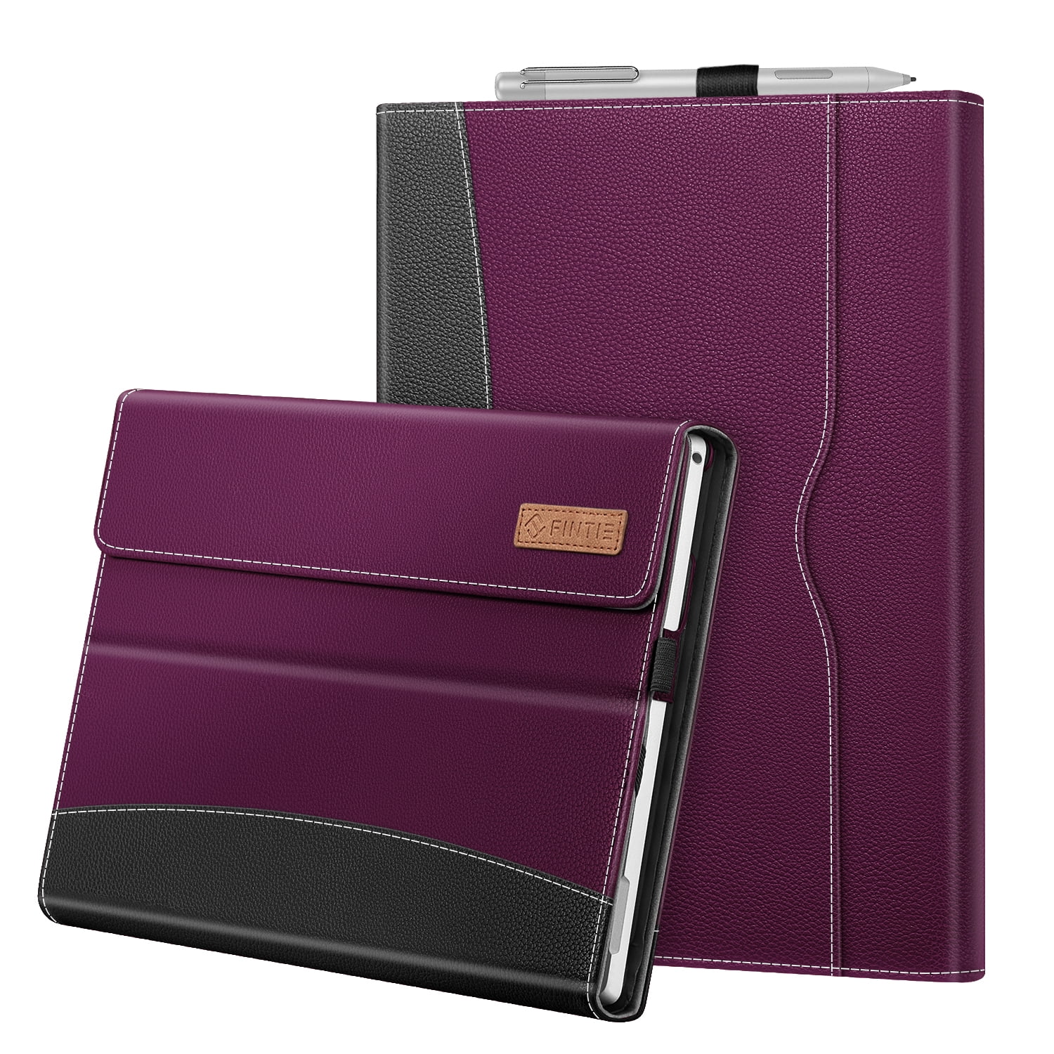 Fintie Portfolio Case for Surface Pro 7/6/5/4/3, 12.3 Inch - Business ...