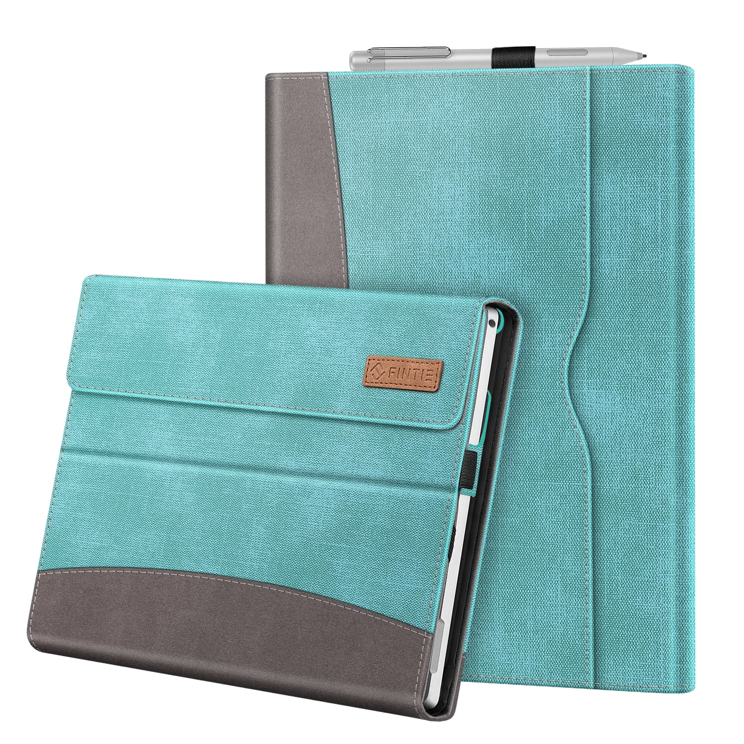 Fintie Portfolio Case for 12.3 Inch Microsoft Surface Pro 7, Surface ...