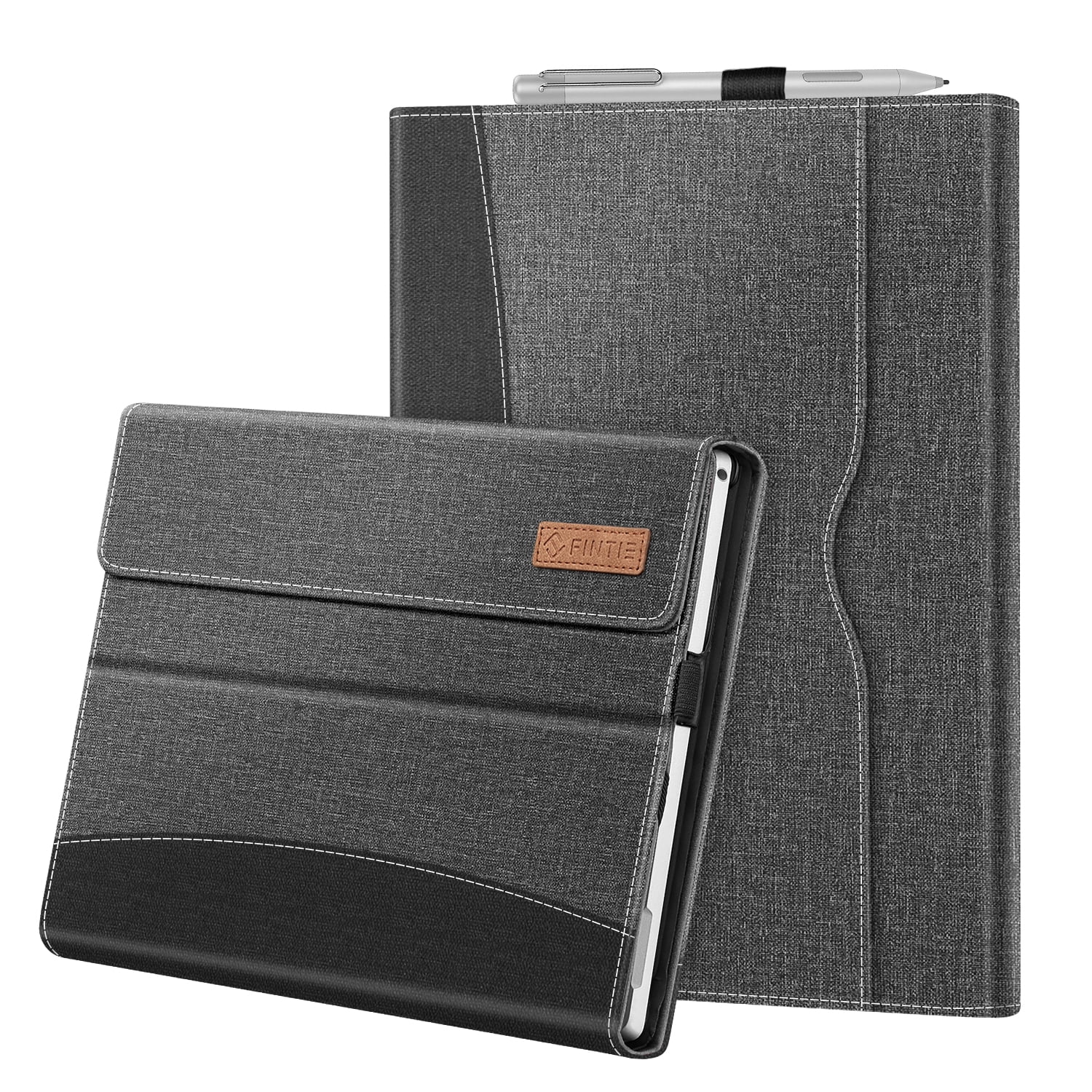 Fintie Portfolio Case for Microsoft Surface Pro 7/6/5/4/3, 12.3 Inch ...