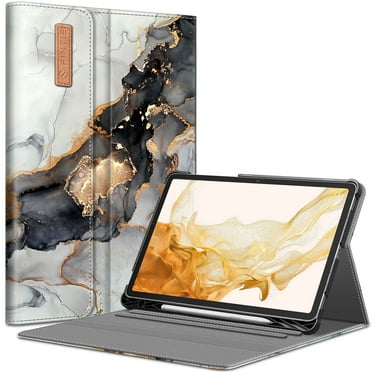 KHOMO Universal Tablet Pad Folio Zippered Case fits Tablets 8.5" up to ...