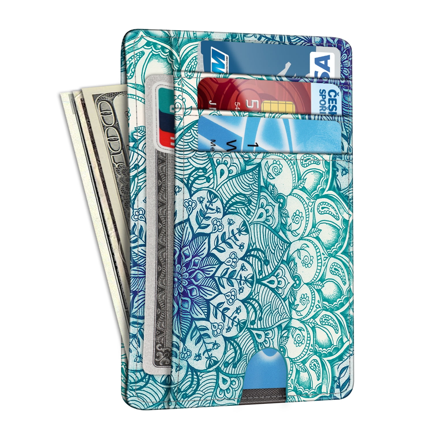 Fintie RFID Blocking Secure Card Holder, Front Pocket Wallet, Money ...