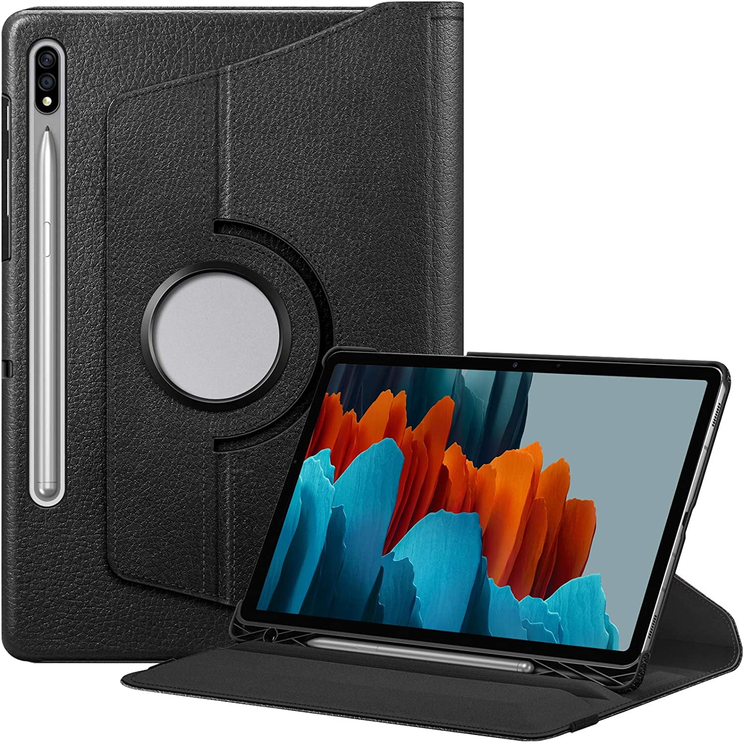 Fintie Rotating Case for Samsung Galaxy Tab S8 2022 /Tab S7 2020 11 inch Tablet (Model SM-X700 ...