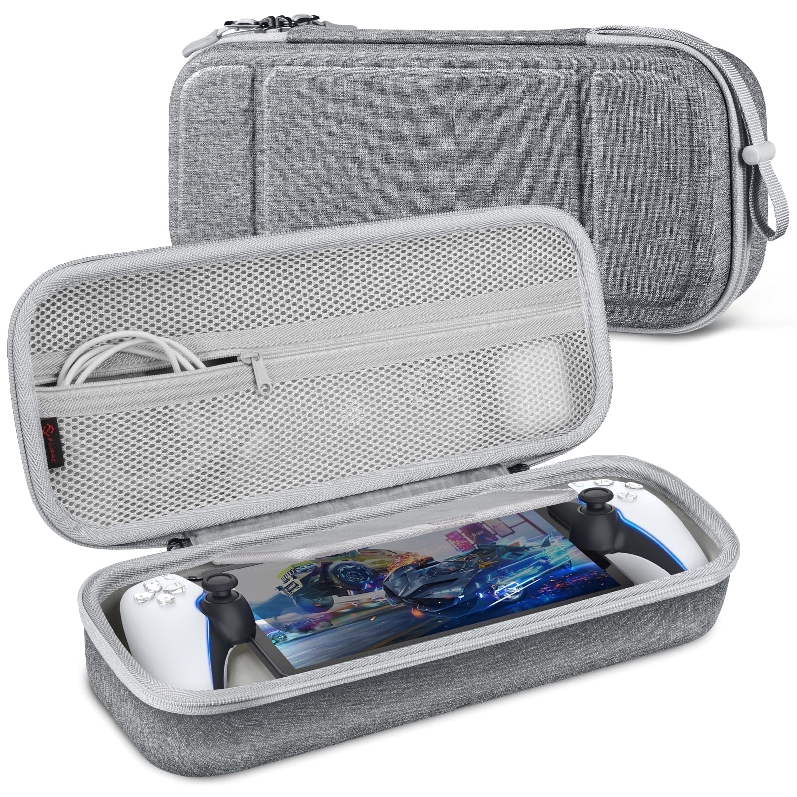 Fintie Shockproof Hard Shell Cover for Playstation Portal, Gray ...