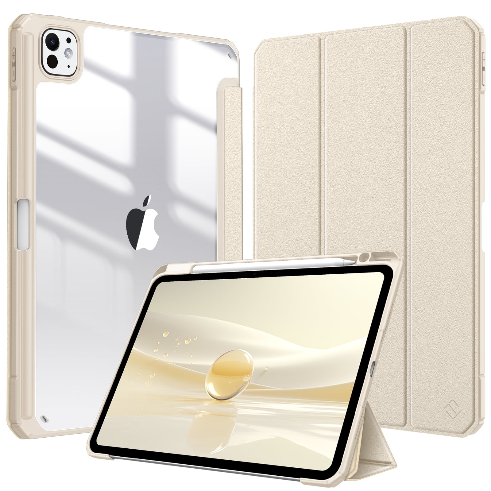 Fintie Slim Case for iPad Pro 11-inch 2024 Release M4 Chip, Shockproof ...