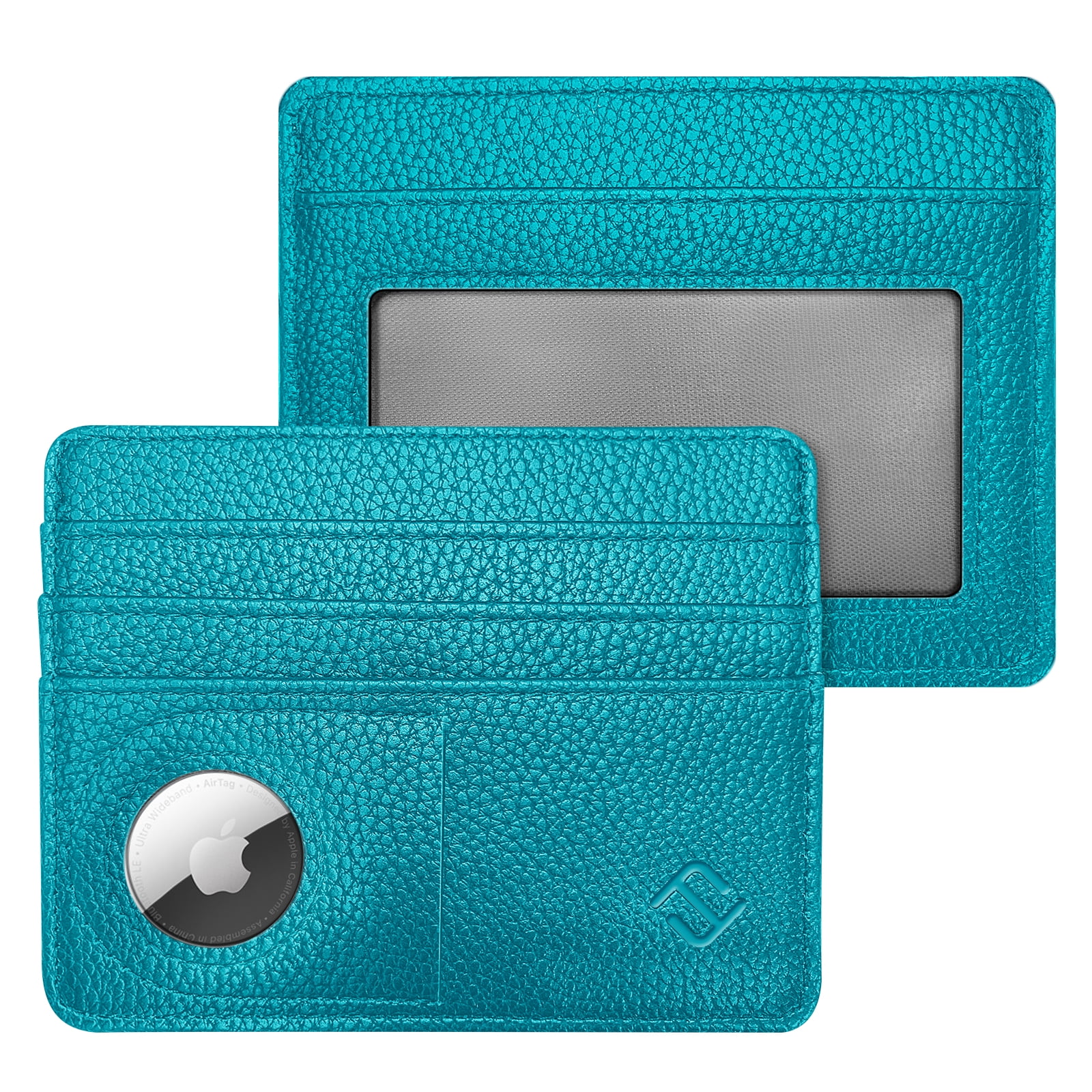 Fintie Slim Front Pocket Wallet for AirTag, RFID Blocking Card Holder ...