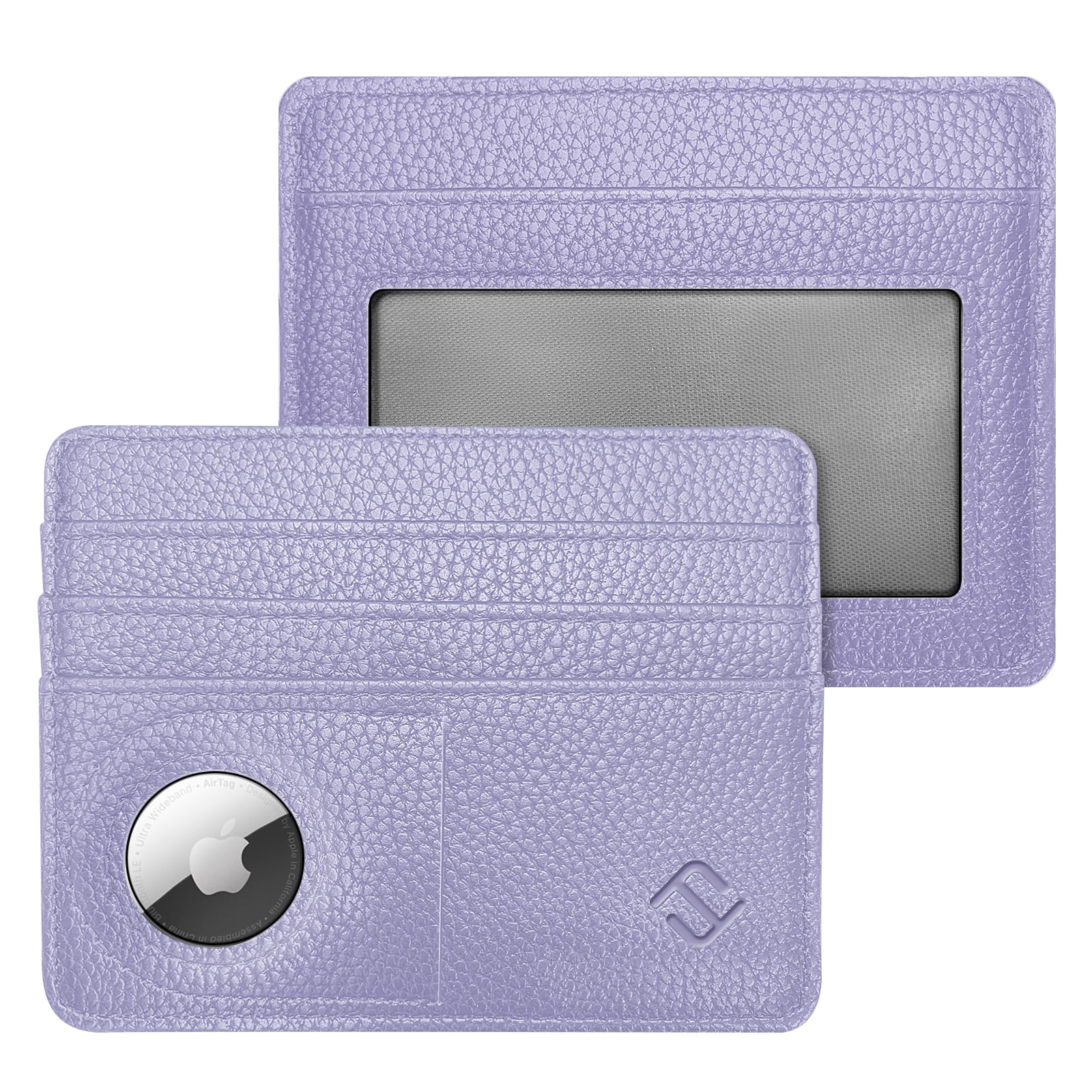 Fintie Slim Minimalist RFID Blocking Wallet with AirTag Holder for Men ...